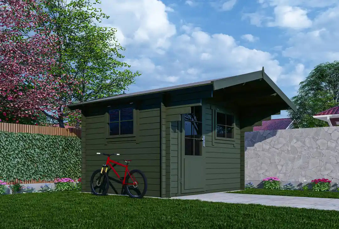 Gartenhäuser mit Satteldach aus Holz | online bestellen – steda