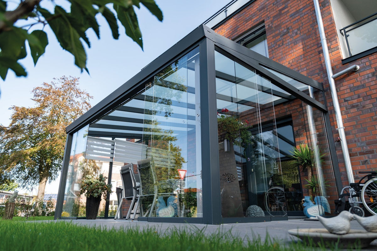 Terrassenüberdachungen Alu wandanbau Zubehör – steda